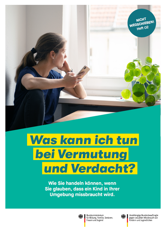 Nicht wegschieben! Was kann ich tun bei Vermutung und Verdacht? - Heft ...