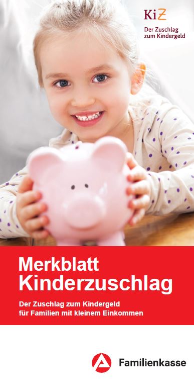 Merkblatt Kinderzuschlag - BMBFSFJ