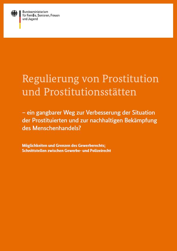 Regulierung von Prostitution und Prostitutionsstätten - BMBFSFJ